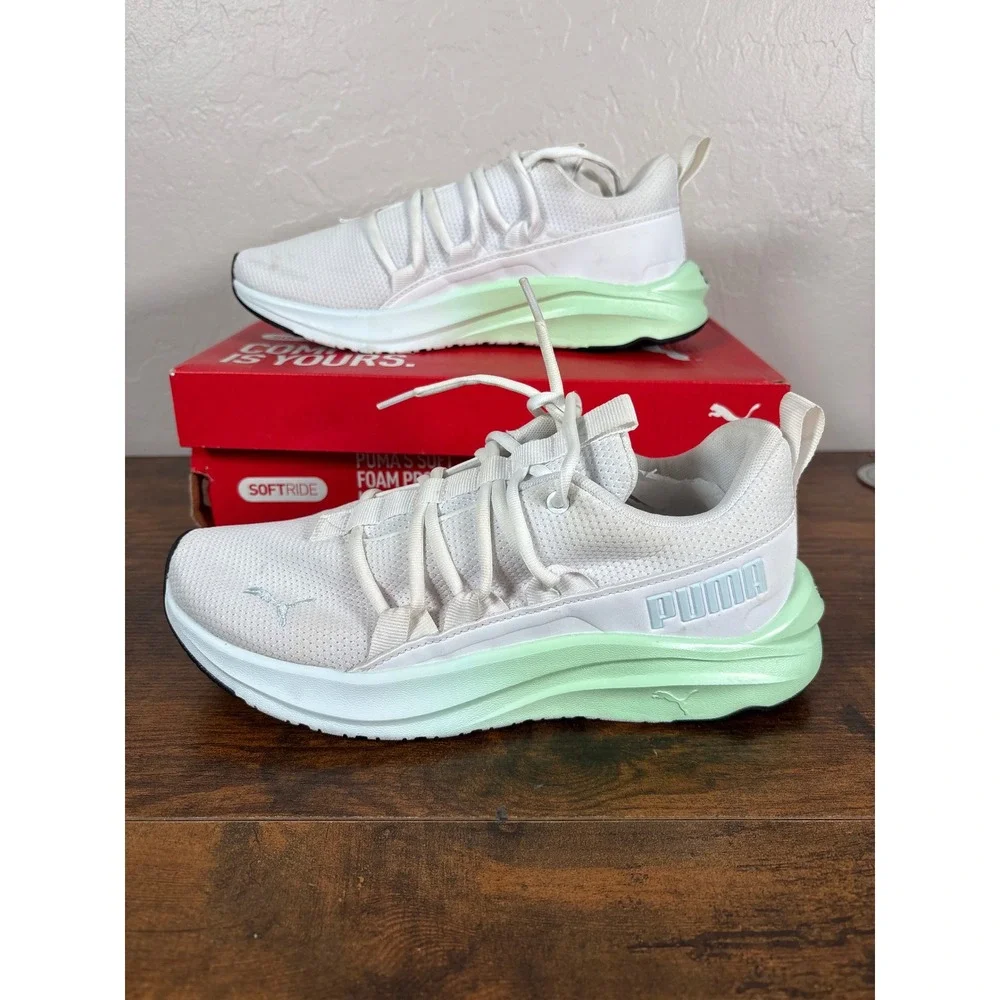 Puma | Shoes | Puma Softride One4all Mesh Fade Womens 7 White Dewdrop ...